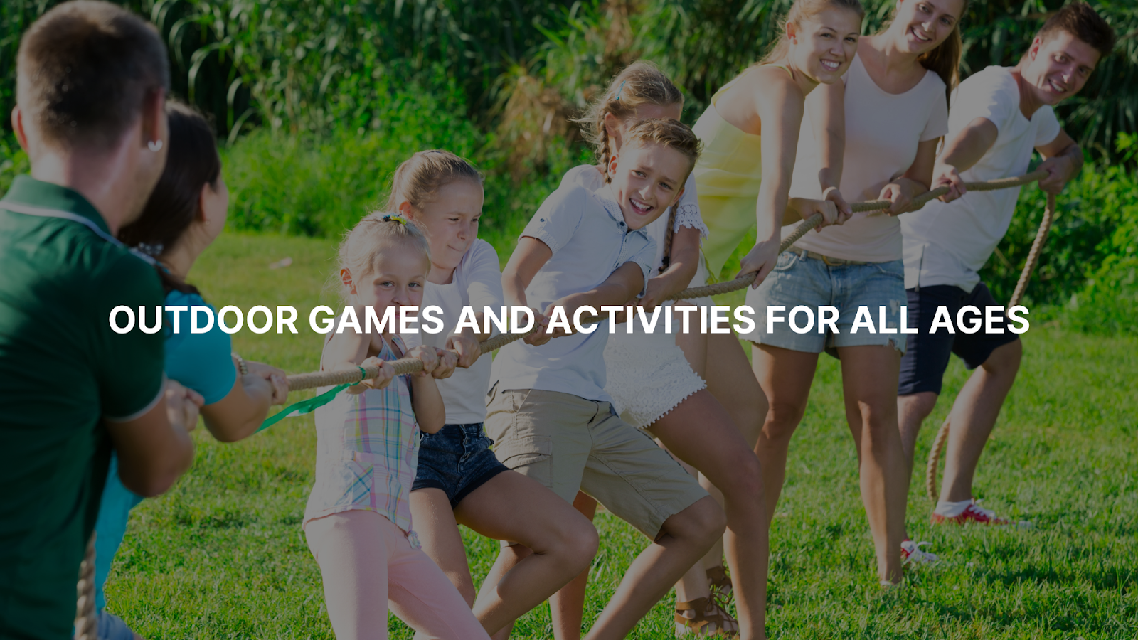 Fun Outdoor Games and Activities for All Ages in Bangalore